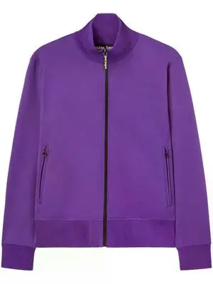 Palm Angels Logo-print Zip-up Track Jacket - Purple