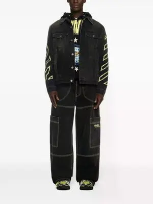 Off-White Arrow Outline Denim Jacket