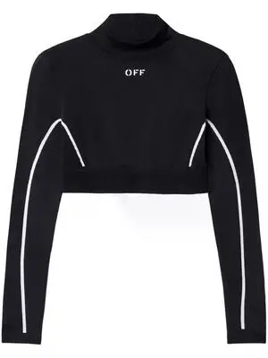 Off-White Off Stamp Cropped Top