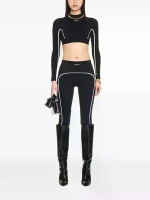 Off-White Off Stamp Cropped Top