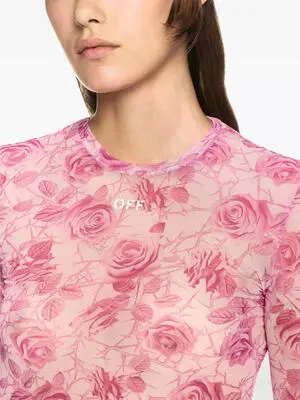 Off-White Roses Top