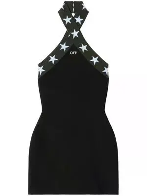 Off-White Star Mini Dress