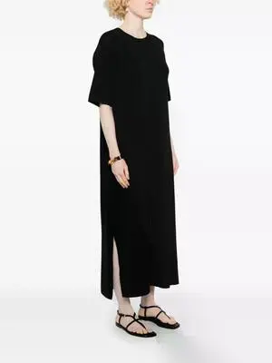 Eric Bompard Knitted Midi Dress - Black