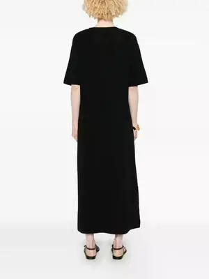 Eric Bompard Knitted Midi Dress - Black
