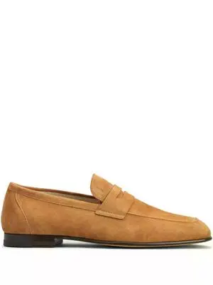 TOD'S Suede Loafers - Brown