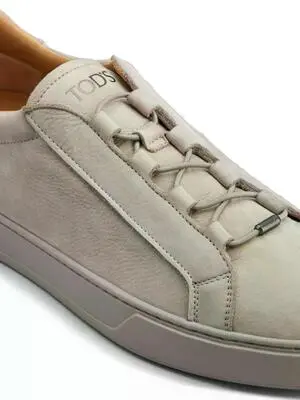 TOD'S Leather Sneakers - Grey