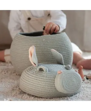 LORENA CANALS Henry The Hippo Basket