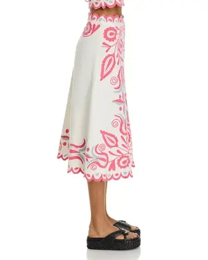 Sea Eevi Embroidered Skirt
