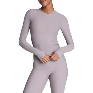 Spanx Spanxsmooth™ Onform Long Sleeve Top - Coastal Fog