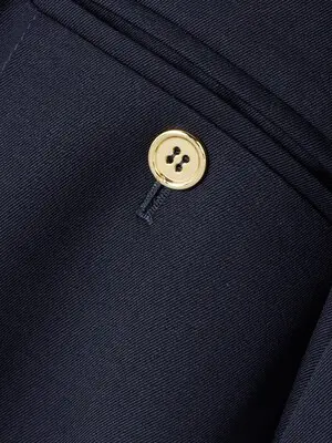 PATOU Wool-blend Twill Bermuda Shorts