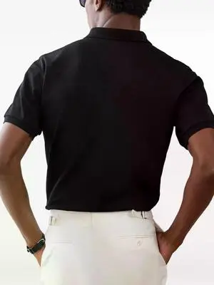 Ralph Lauren Purple Label Short-sleeve Polo Shirt - Black