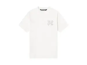 Palm Angels Monogram Stud Classic T-shirt - White