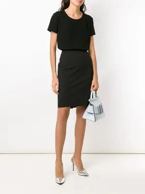 BOSS Fitted Pencil Skirt