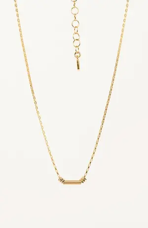 GWEN BELOTI Geo Charm Necklace