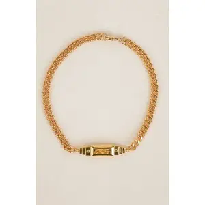GWEN BELOTI Filled Chain Bracelet - Gold