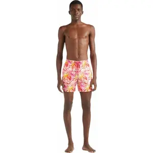 Vilebrequin Crab Ballons Ultra-light Packable Swim Shorts - Pivoine