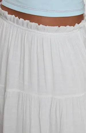 Princess Polly Mya Tiered Maxi Skirt