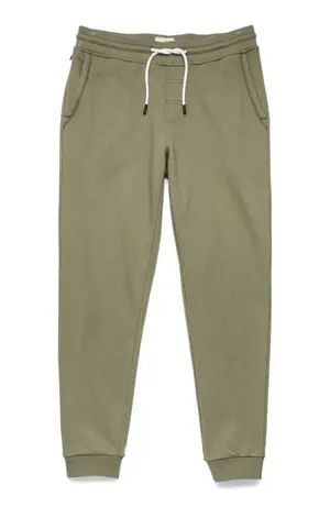 SURFSIDE SUPPLY CO. Dune Drawstring Terry Jogger - Lichen Green