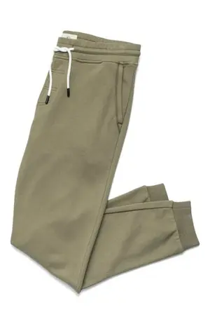 SURFSIDE SUPPLY CO. Dune Drawstring Terry Jogger - Lichen Green