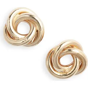 NASHELLE Knot Stud Earrings - Gold Fill