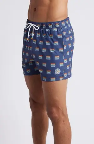 ORIGINAL PENGUIN Print Swim Trunks