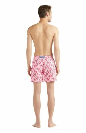 Vilebrequin Printed Swim Trunks - Pivoine