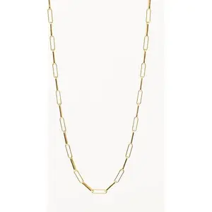 GWEN BELOTI Layla Link Chain Necklace - Gold