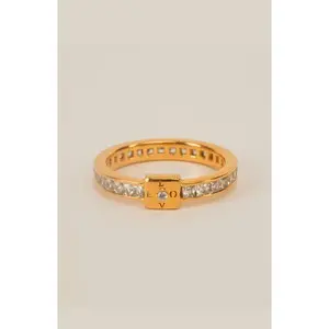 GWEN BELOTI Love Letter Ring - Gold