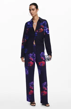 Desigual Ocasa Floral Button-up Shirt