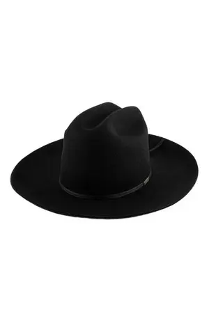 Gigi Pip Ezra Western Hat - Black