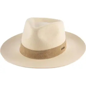 Gigi Pip Holly Rancher Fedora - Off-white
