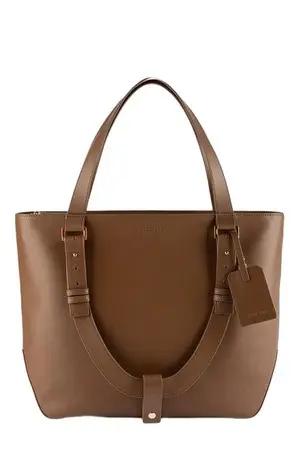 Gigi Pip Hayes Hat Carrying Tote - Chocolate
