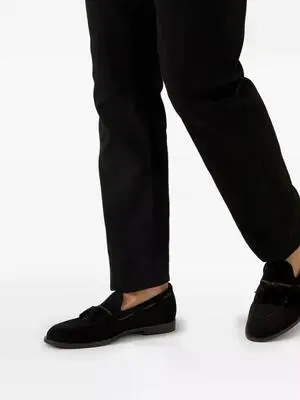 Brunello Cucinelli Suede Loafers - Black