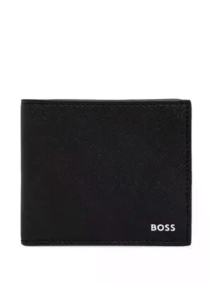 BOSS Leather Wallet - Black