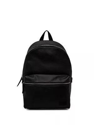 Hugo Logo-appliqué Backpack - Black