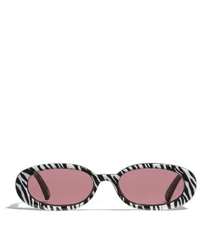 Le Specs Le Specs Oval Sunglasses White