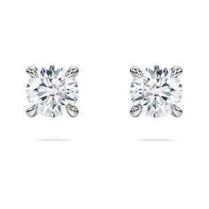 SWAROVSKI Eternity Stud Earrings - White