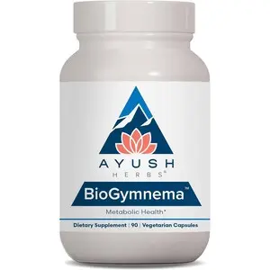AYUSH HERBS Biogymnema 90 Capsules - One-color