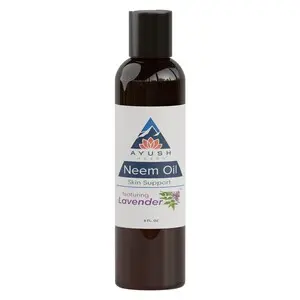 AYUSH HERBS Neem Oil 6 Ounces - One-color