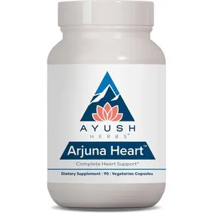 AYUSH HERBS Arjuna-heart 90 Capsules