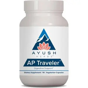 AYUSH HERBS Ap Traveler 90 Capsules - One-color