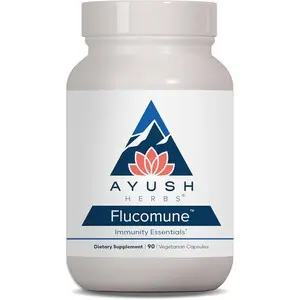 AYUSH HERBS Flucomune 90 Capsules - One-color