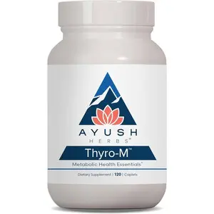 AYUSH HERBS Thyro-m 120 Caplets - One-color