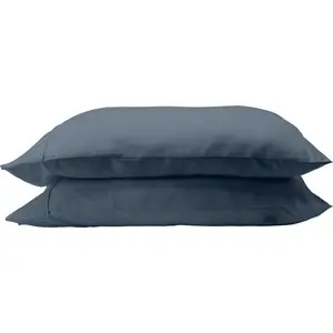 ETTITUDE Clean Lyocell & Hemp Pillowcase Set - Ink