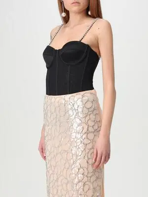 Rebecca Vallance Embellished Strappy Corset Top
