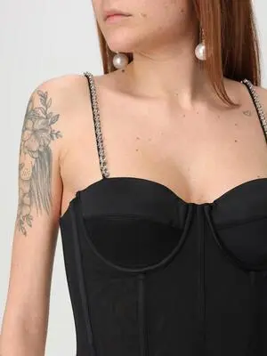 Rebecca Vallance Embellished Strappy Corset Top