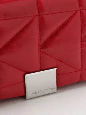 Karl Lagerfeld Quilted Mini Bag - Red
