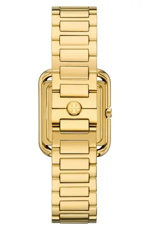 Tory Burch Kira Square Bracelet Watch - Gold