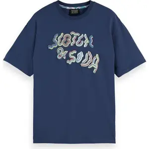Scotch & Soda Logo T-shirts For Men