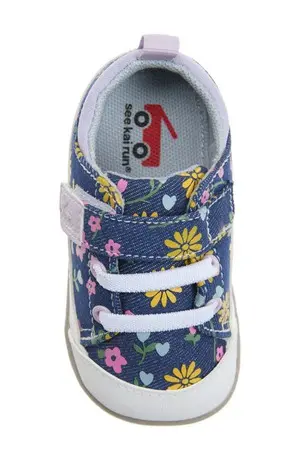 See Kai Run Stevie Floral Print Sneaker